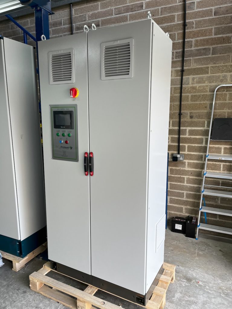 SCR / Dosing Control Panel for three diesel generator system | McKinCo