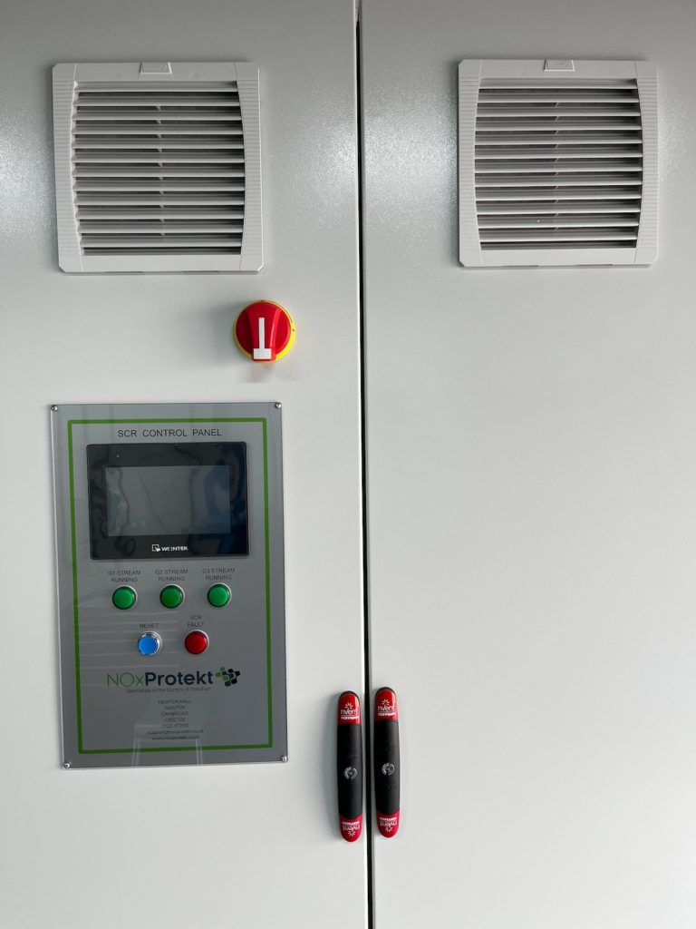 SCR / Dosing Control Panel for three diesel generator system | McKinCo